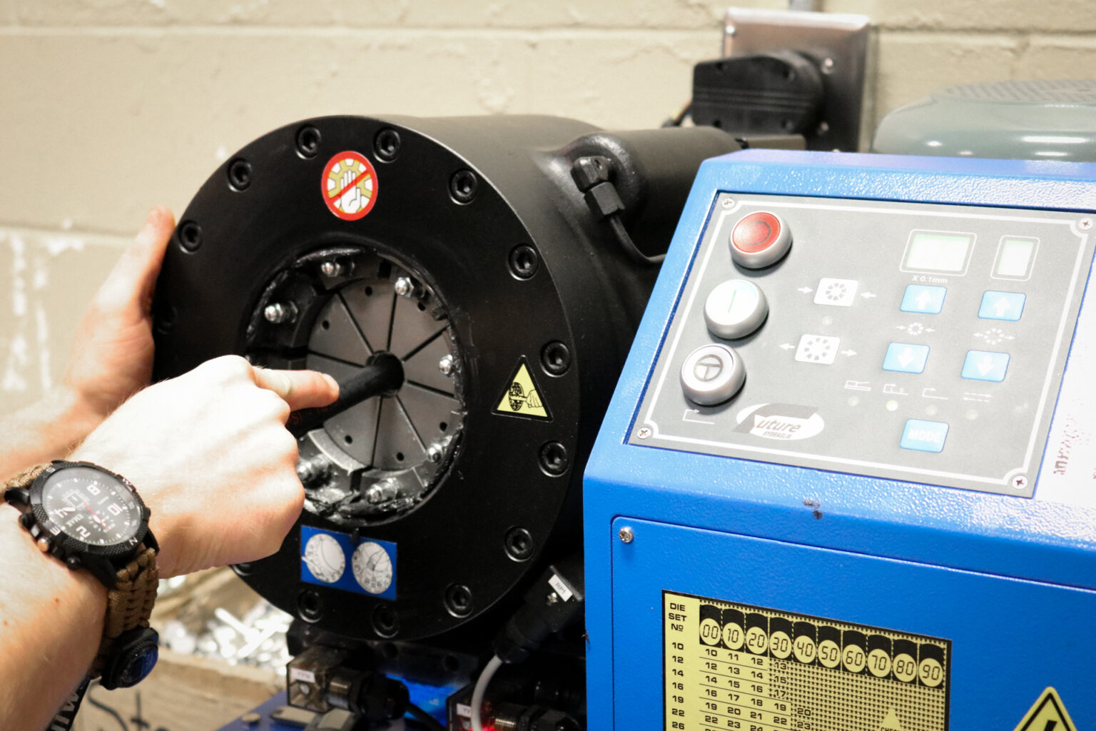 Hydraulic Hose Machine Rental | Stillwell, Inc.